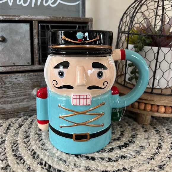 Holiday | New Ceramic Blue Nutcracker Christmas Mug | Poshmark